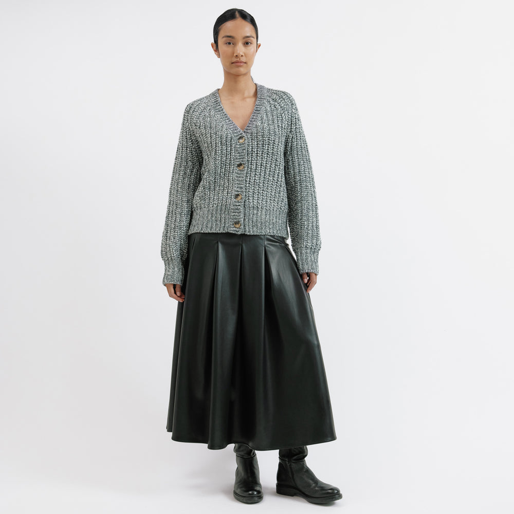 Chunky Rib Cardigan | Sustainable Womenswear | Albaray