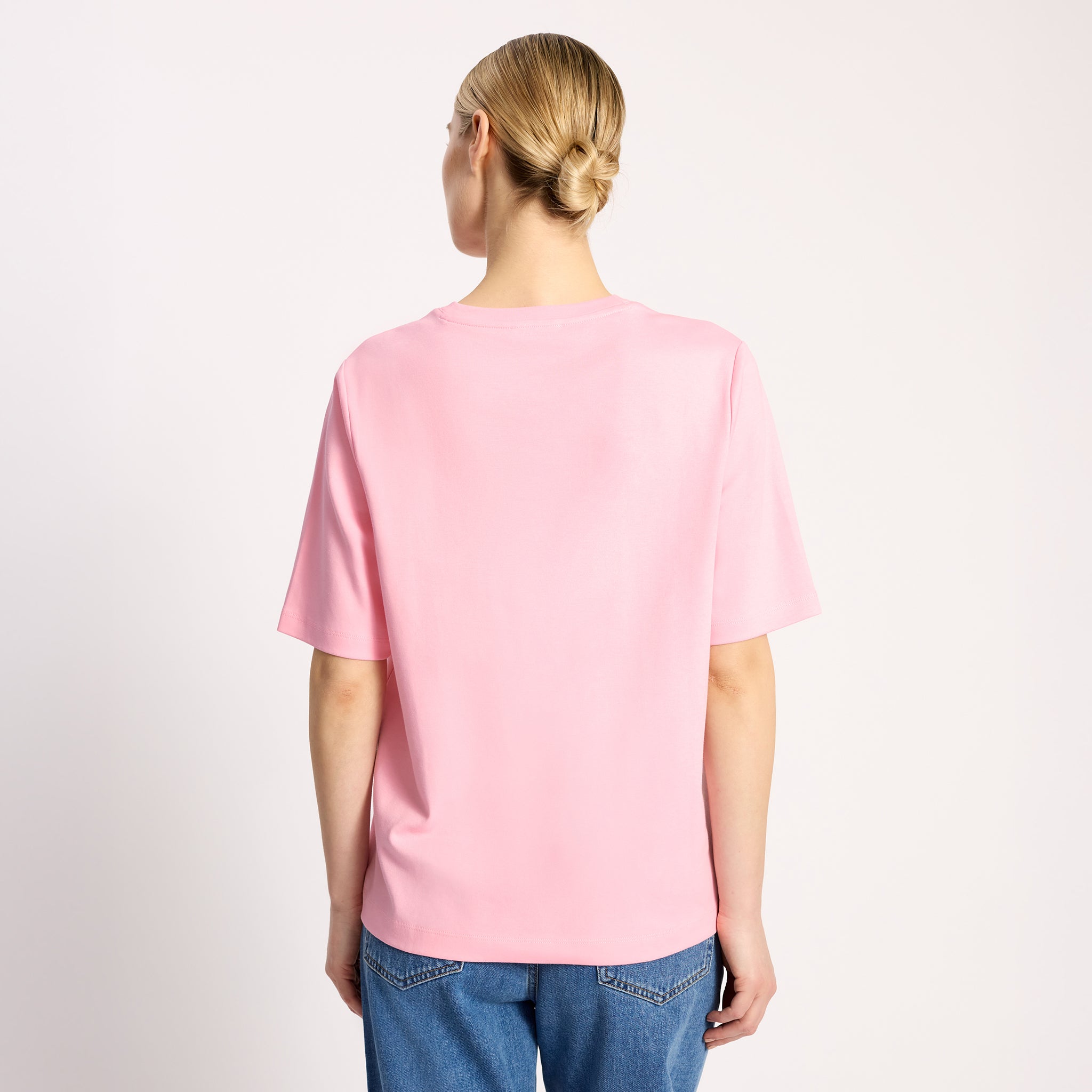 Pink Boxy Tee | Sustainable Womenswear | Albaray